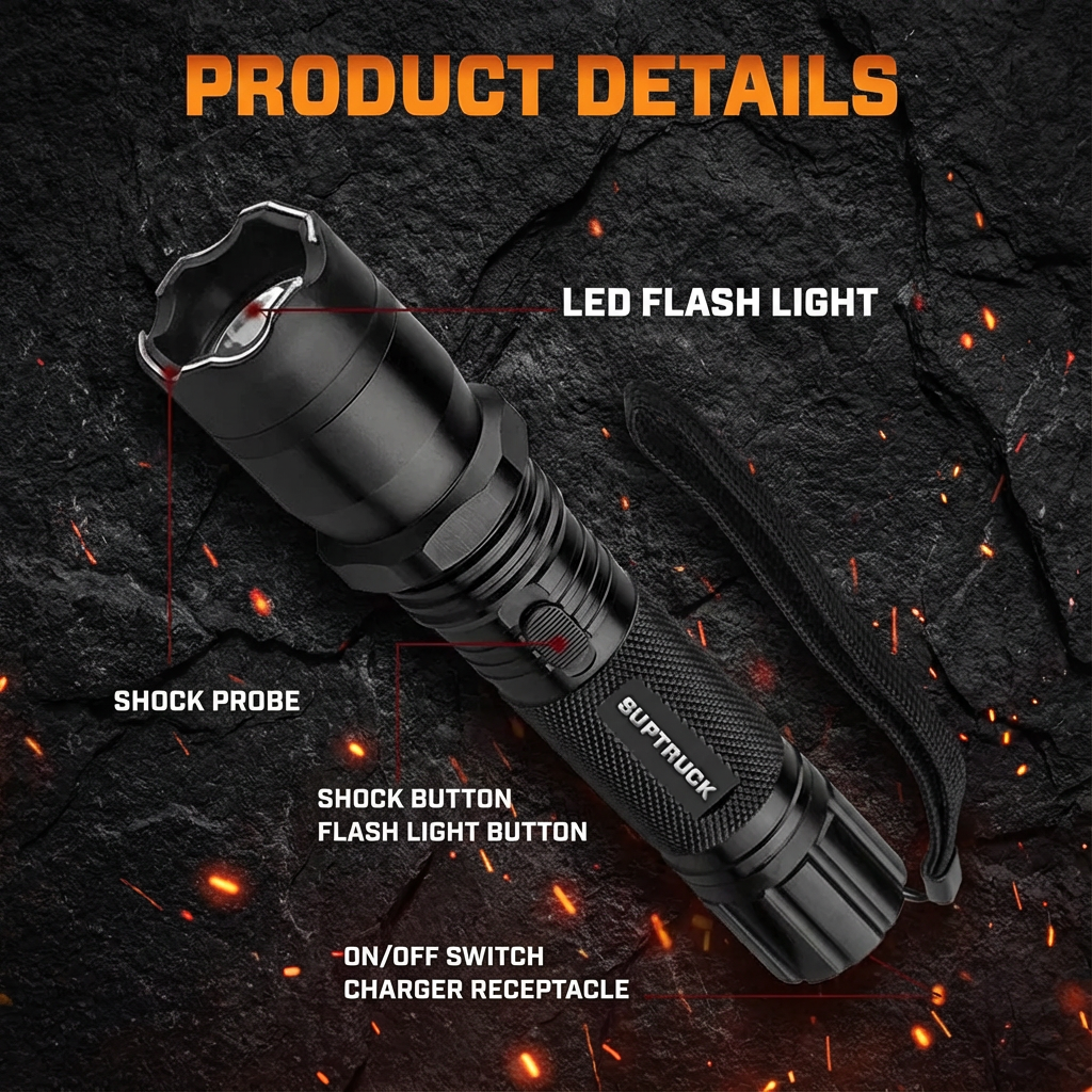 💥 2026 New Year Sale 75% OFF ️🔦 Voltaris 75M Stun Flashlight ⚡ – HPV Care
